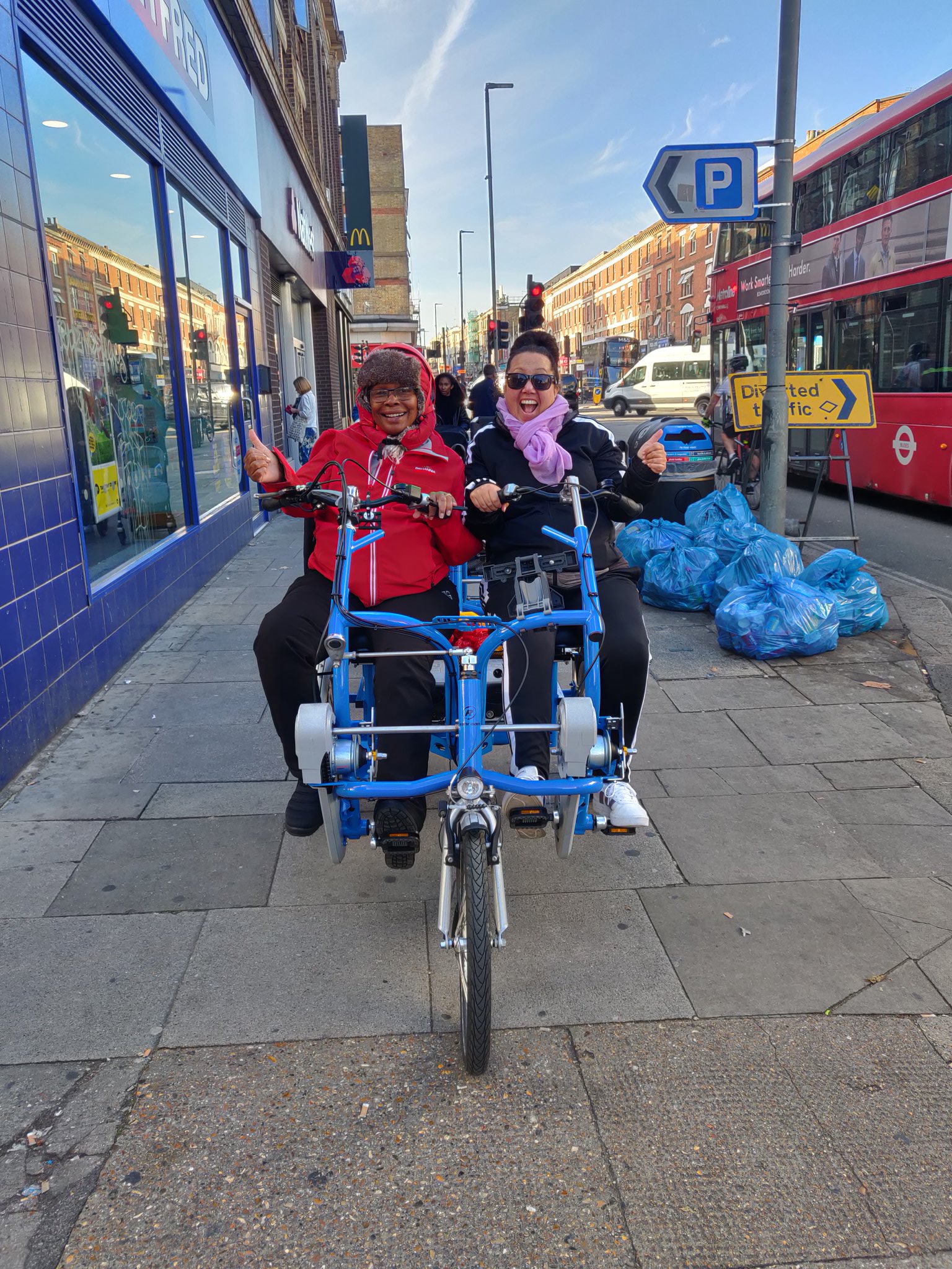 Meet cycle taxi pilot, Erma | Bikeworks CIC