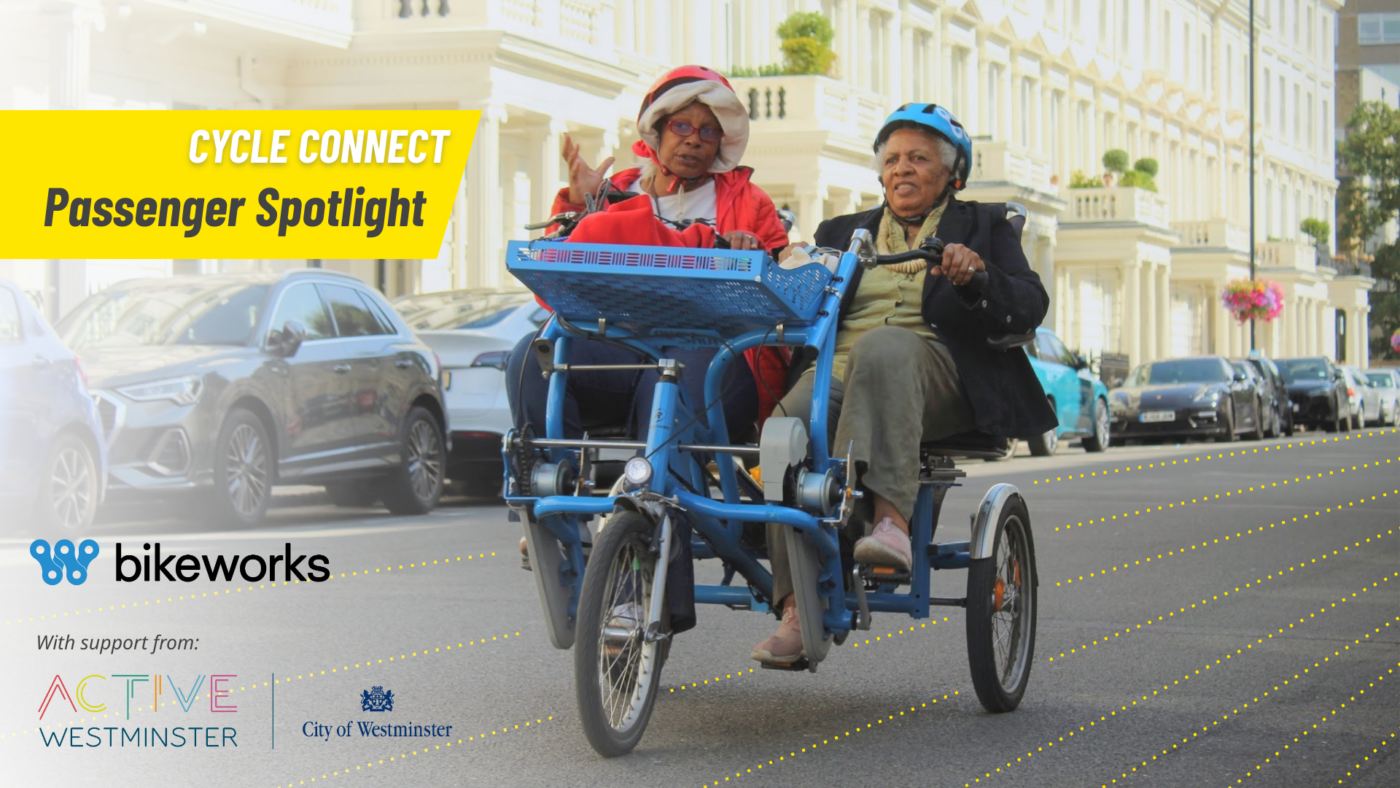 Cycle Connect Passenger Spotlight: Norma | Bikeworks CIC